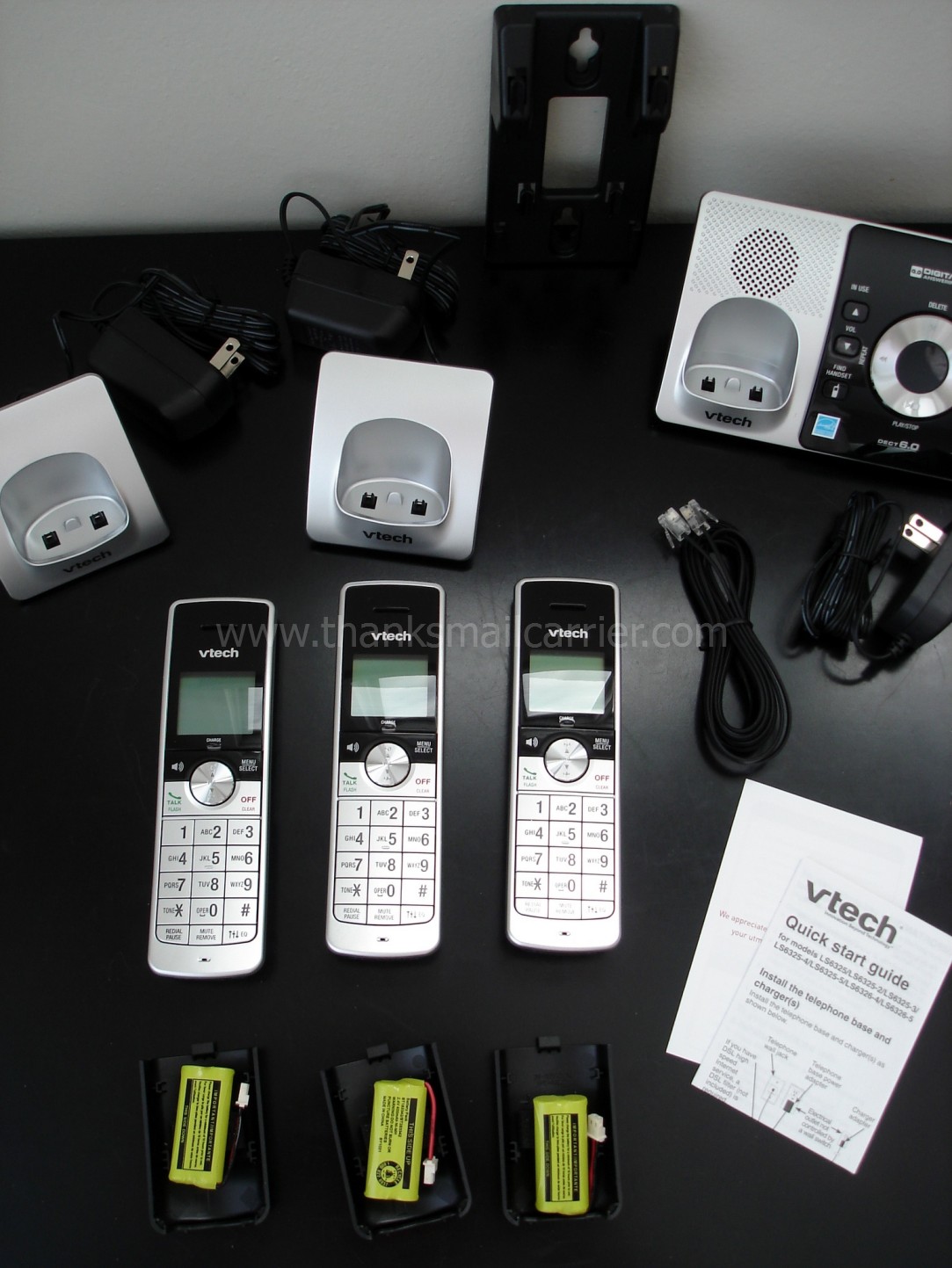 Thanks, Mail Carrier | VTech LS6325-3 Cordless Phone System {Review}