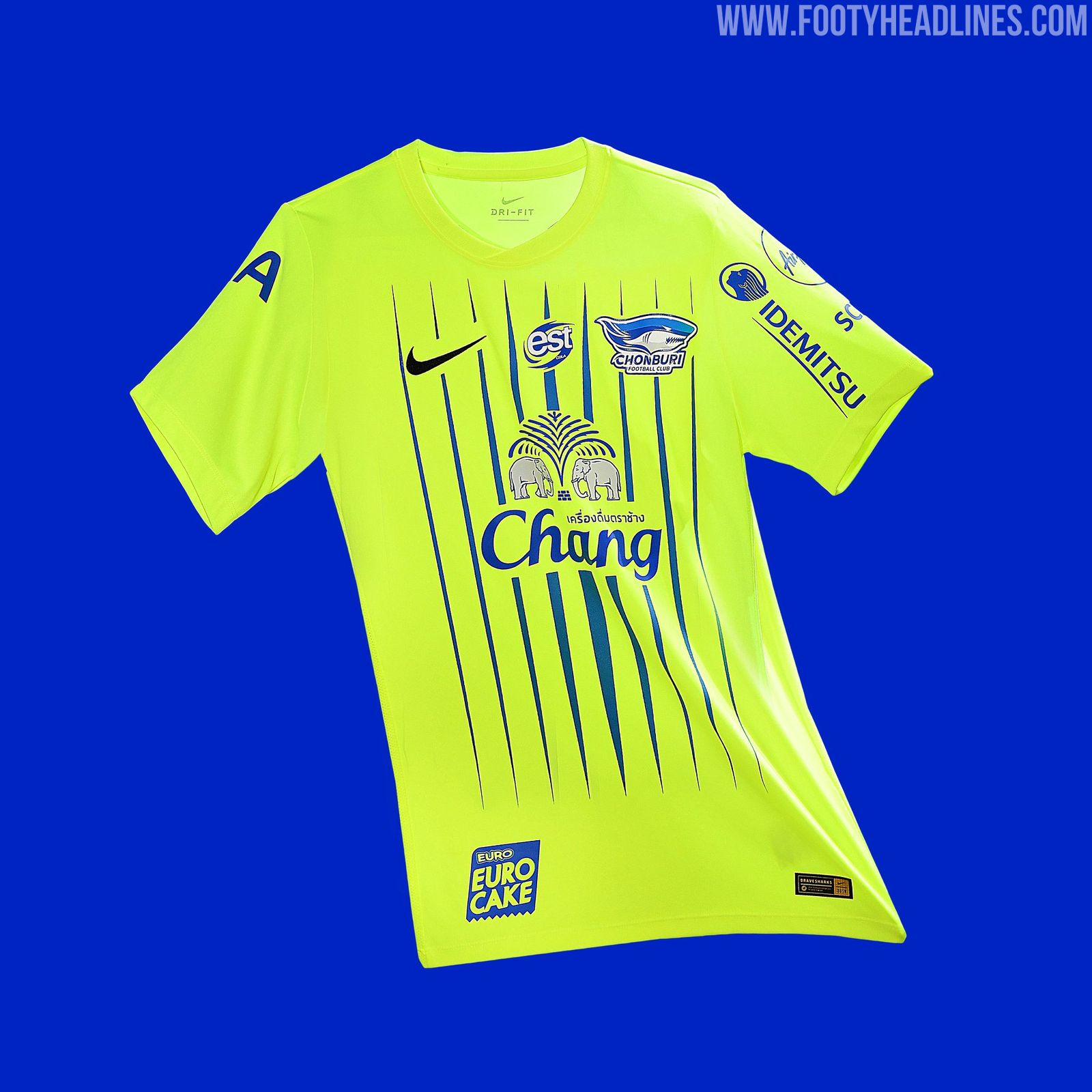 Nike Chonburi FC 2019 'Brave Sharks' Home, Away, Third & Tournament ...