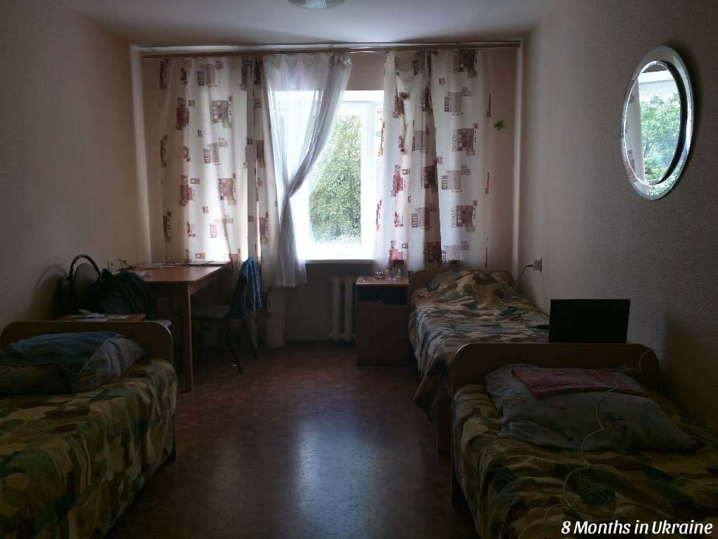 8 Months In Ukraine: Dorm life in Russia