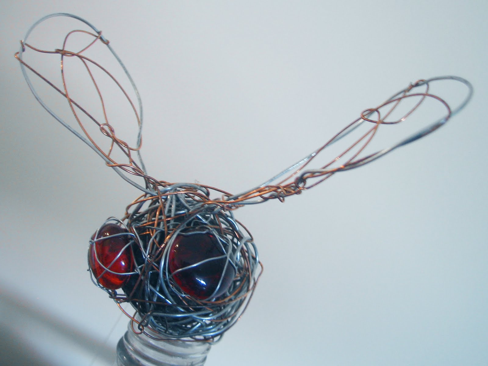 Christy Schollen: Hanging mobile/ Wire Bugs