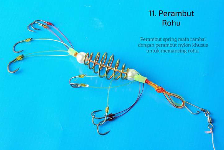 pancing2u.blogspot.com: Tips Pancing2u: 20 Perambut Asas Kaki Pancing