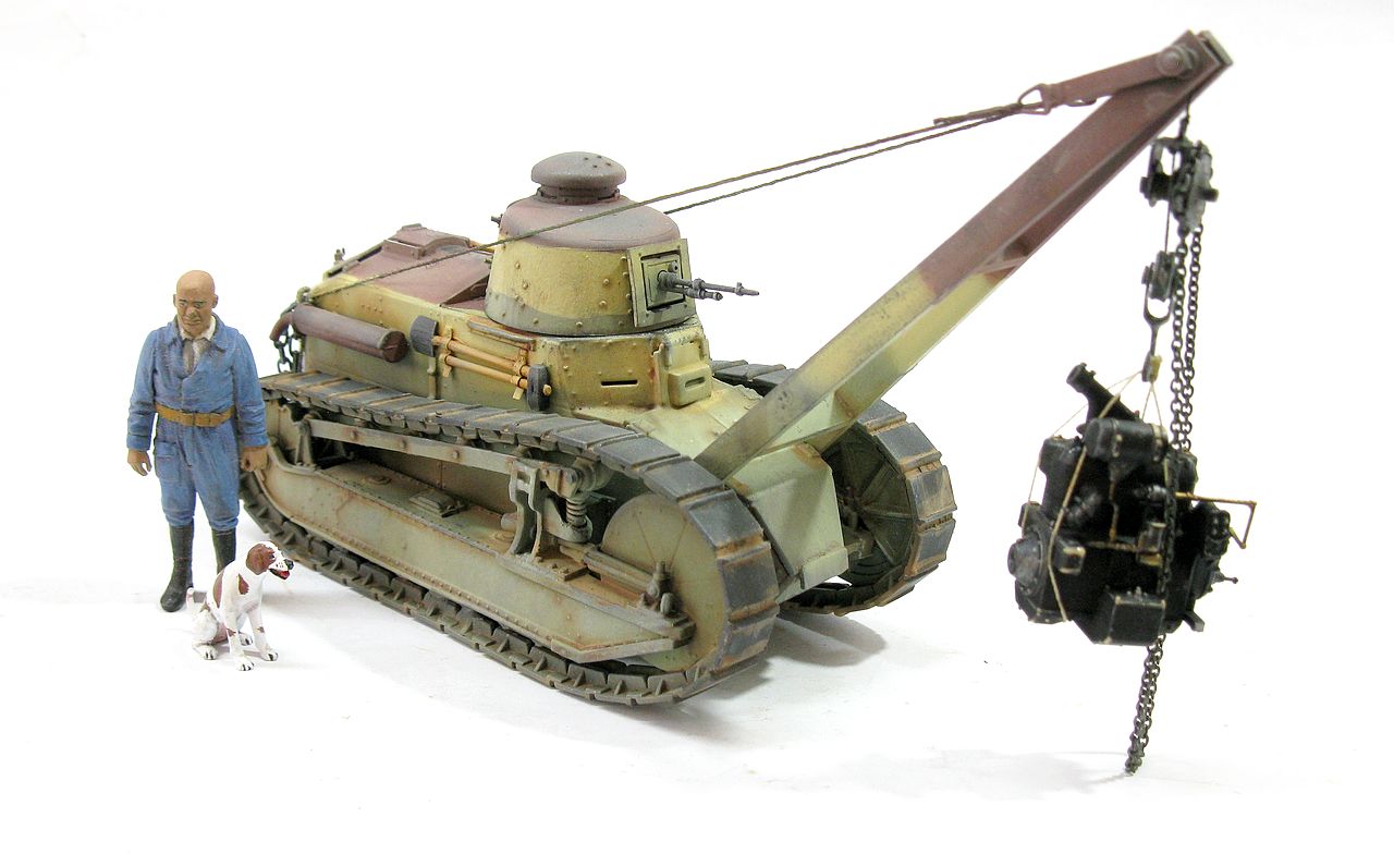 Panzerserra Bunker- Military Scale Models in 1/35 scale: Renault FT 17 ...