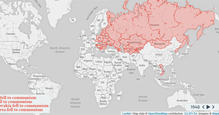 Maps Mania: The Rise & Fall of Communism
