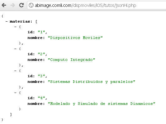Technolifeandmore: JSON en iOS