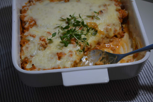 ganske enkelt: Kylling i form med grønnsaker og krydderost