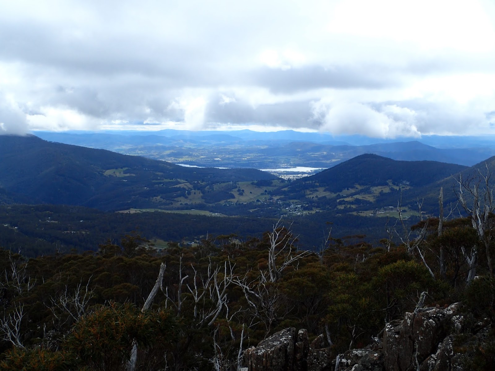 Ridge near Collins Bonnet | Hiking South East Tasmania