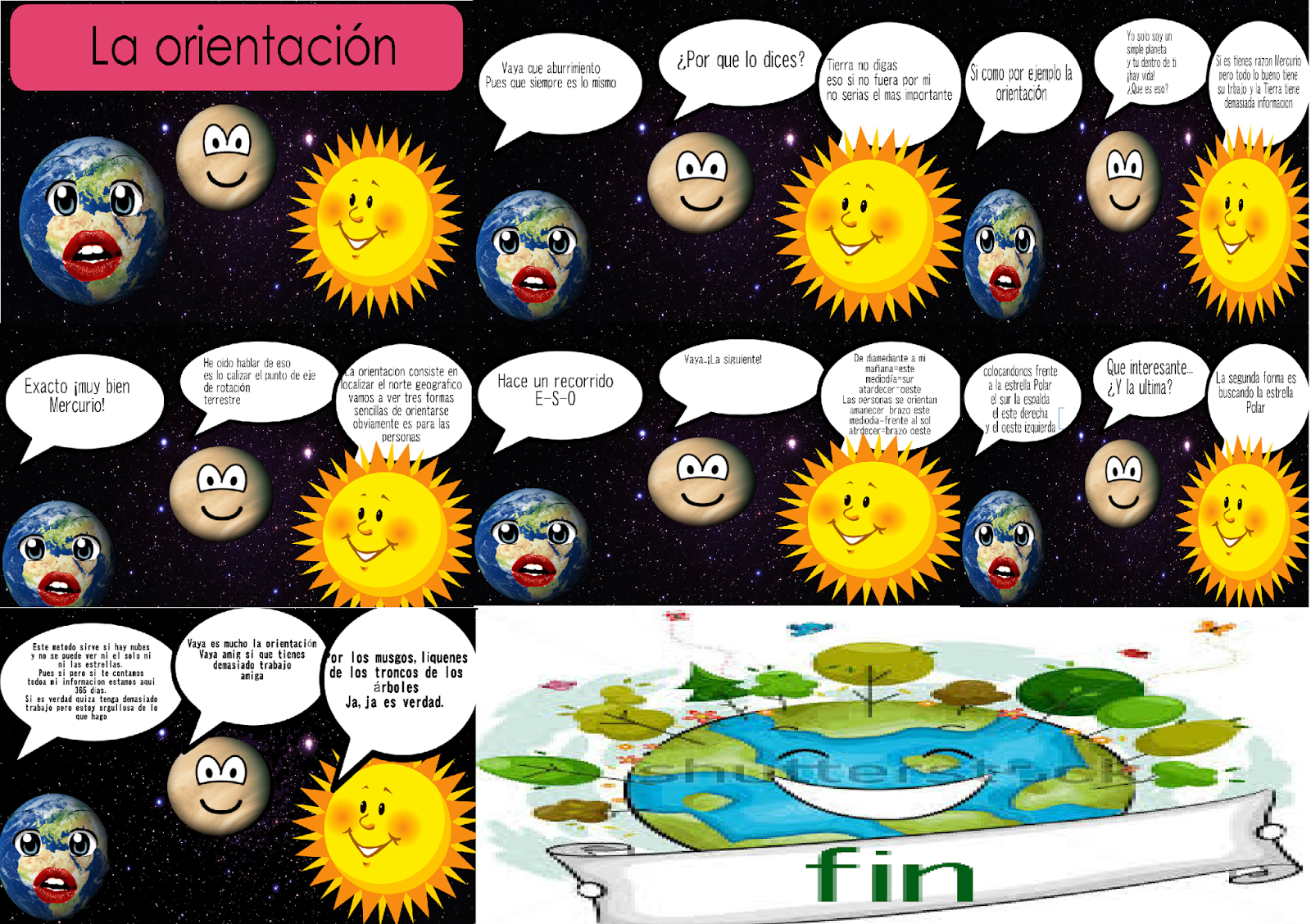 Proyecto el Universo: Cómics