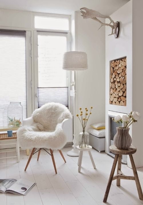 Salas pequeñas color blanco