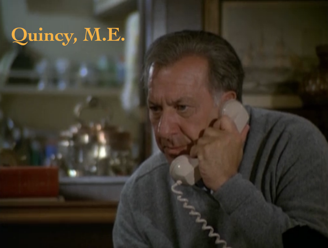 Dear Old Hollywood: Quincy, M.E. - Film Locations - Larchmont Boulevard