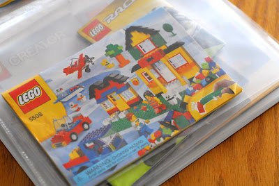 kristy.makes: diy: lego instructions binder