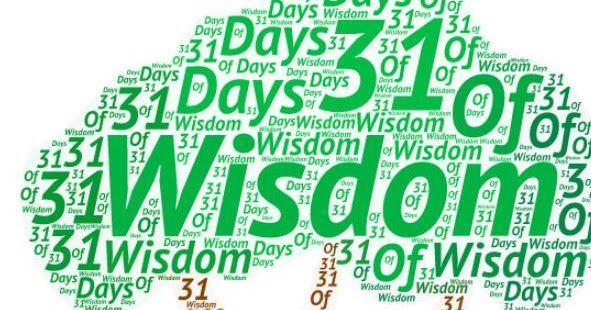 Puddle Jumping: Only God's Plans Succeed With 31 Days of Wisdom ...