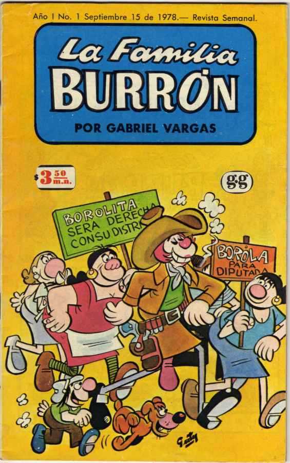 Mexico Comic: La Familia Burrón cierra un ciclo - Editorial GyG