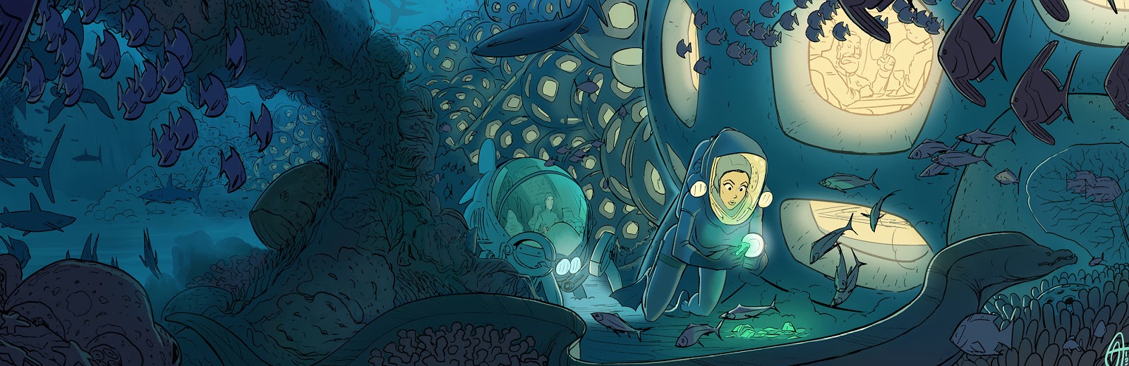 Adam Temple - Portfolio: Comics