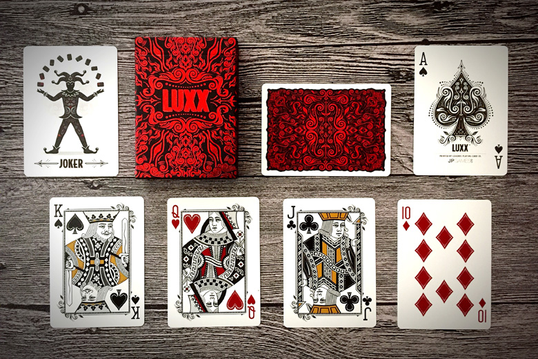 Deck View: LUXX Redux Red Playing Cards