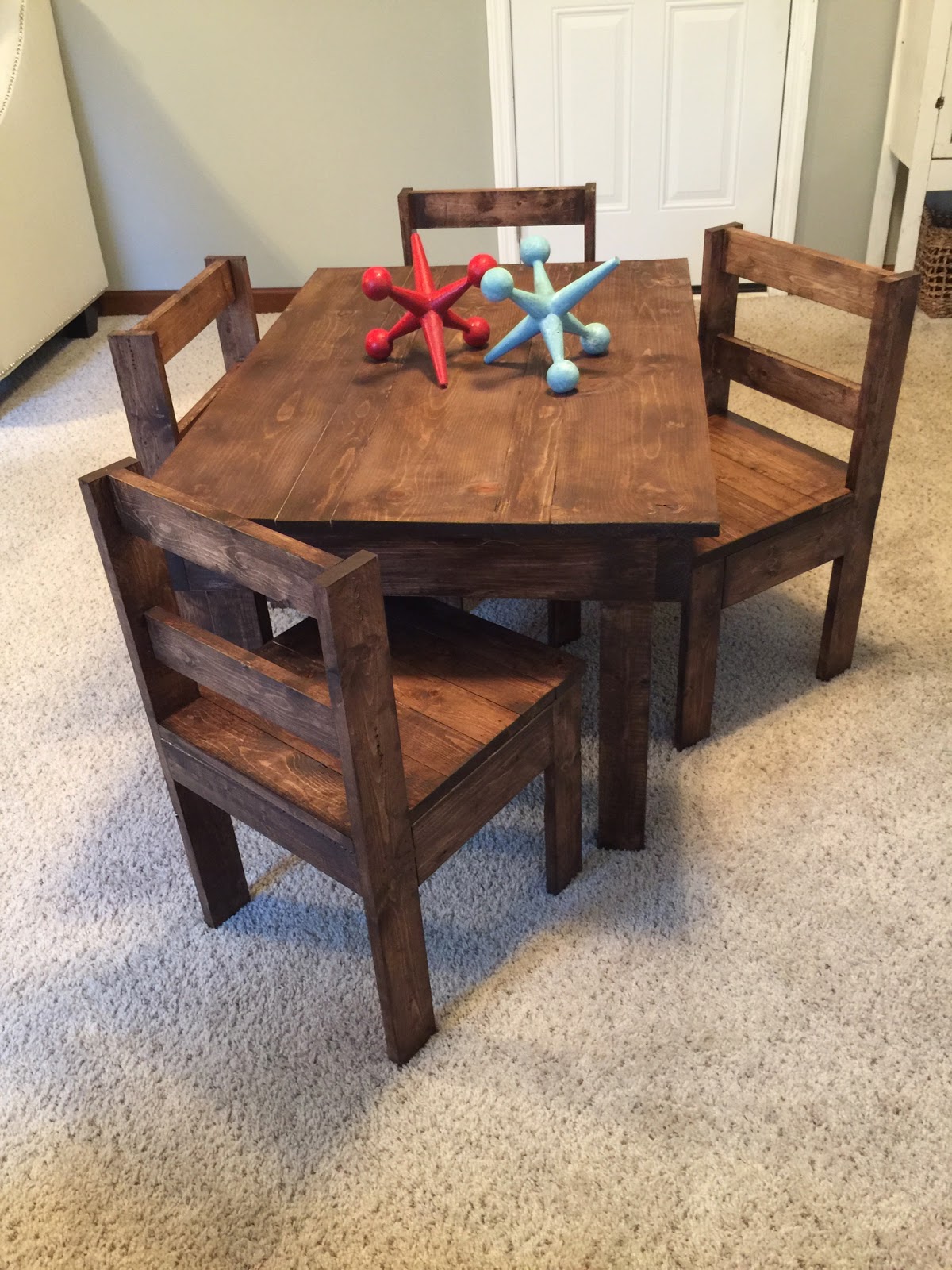 Inside The Robin's Nest: DIY Children's Table