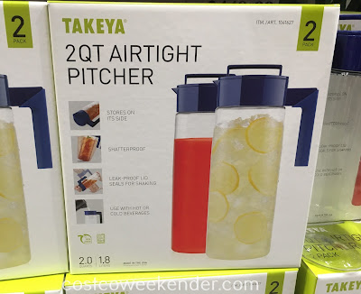 Takeya 2qt Airtight Pitcher (2 pack) | Costco Weekender