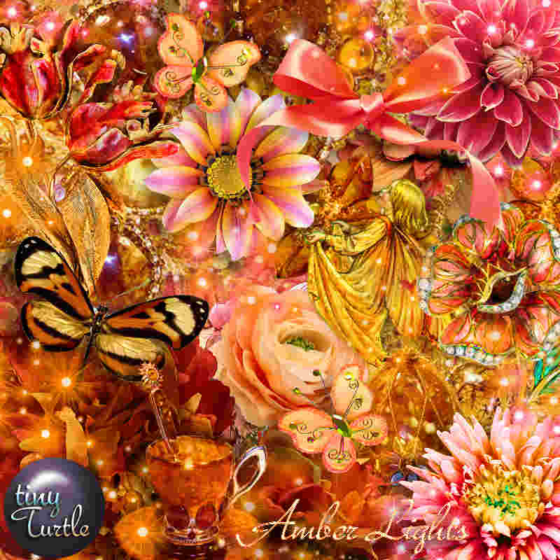 Escape From Reality Blog: FTU "Amber Lights" Clusters & Cluster Frames