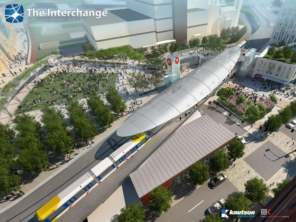 Twin Cities Transit: Interchange Groundbreaking