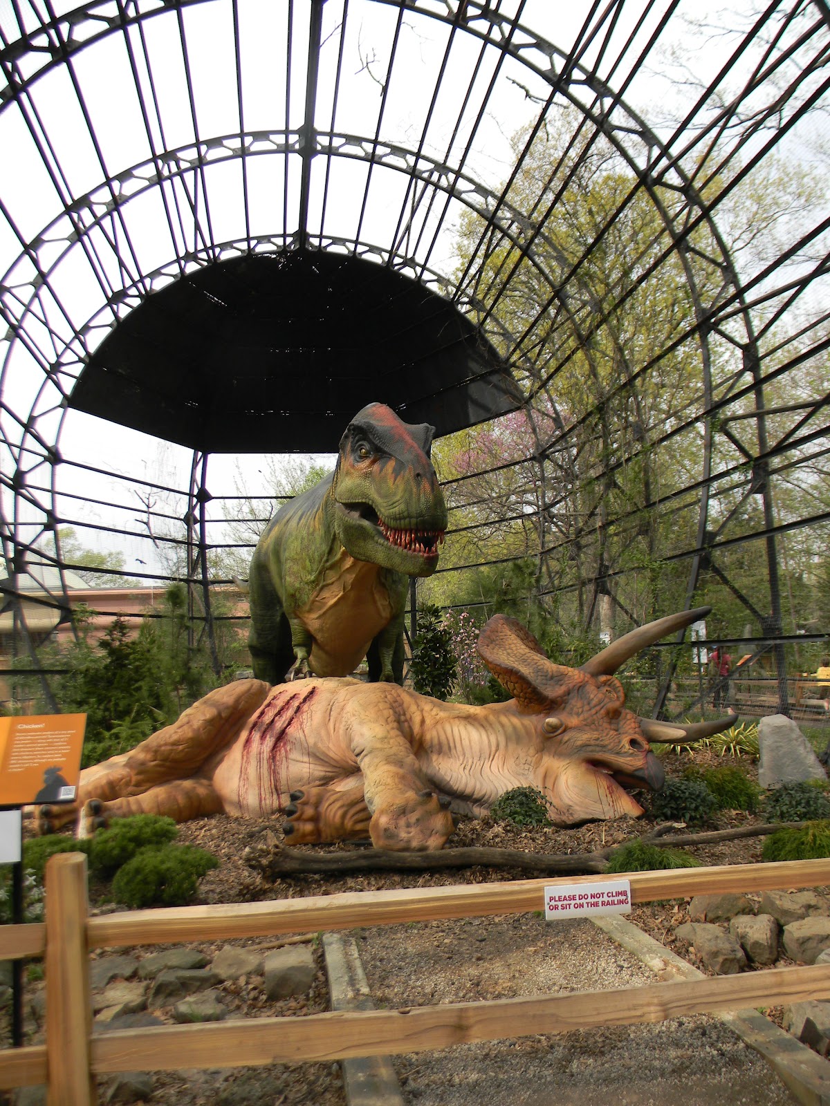 Mothers Of Memphis: Dinosaur Exhibit at the Memphis Zoo!! - My Review