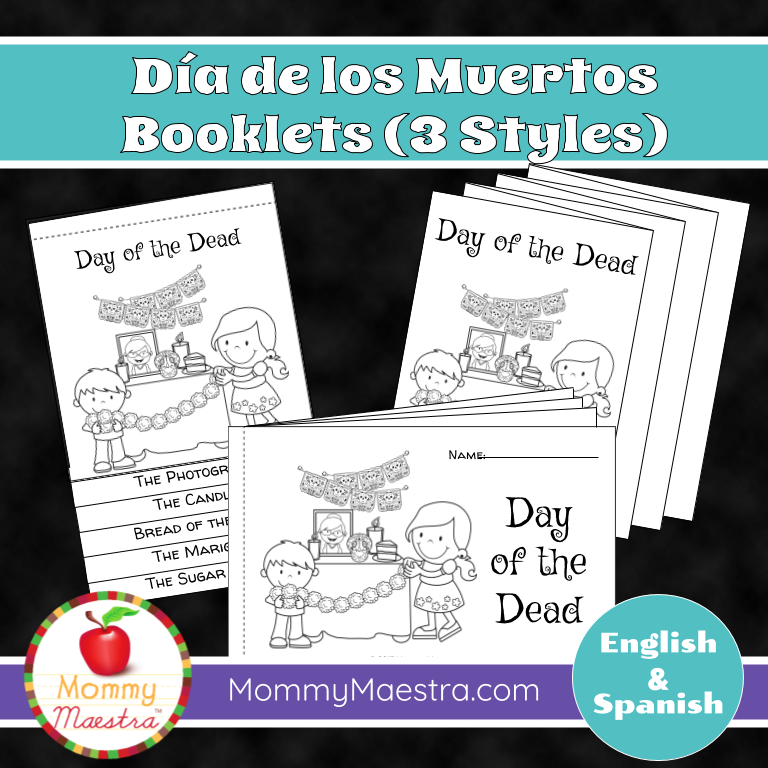 Mommy Maestra: Quick, No-Prep Day of the Dead Printables for Kids