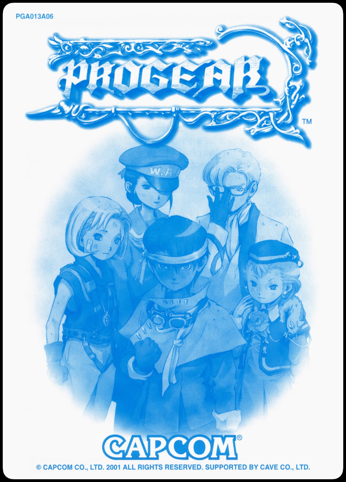 LABELS PARA CAPCOM CPS2