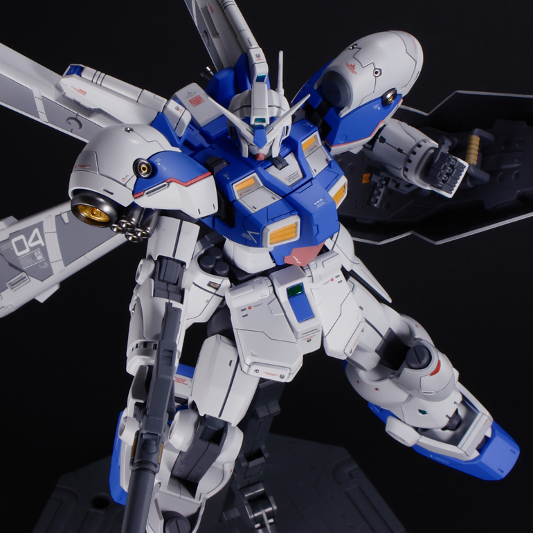 GUNDAM GUY: RE/100 RX-78 GP04G Gundam GP-04 (Gebera) - Painted Build