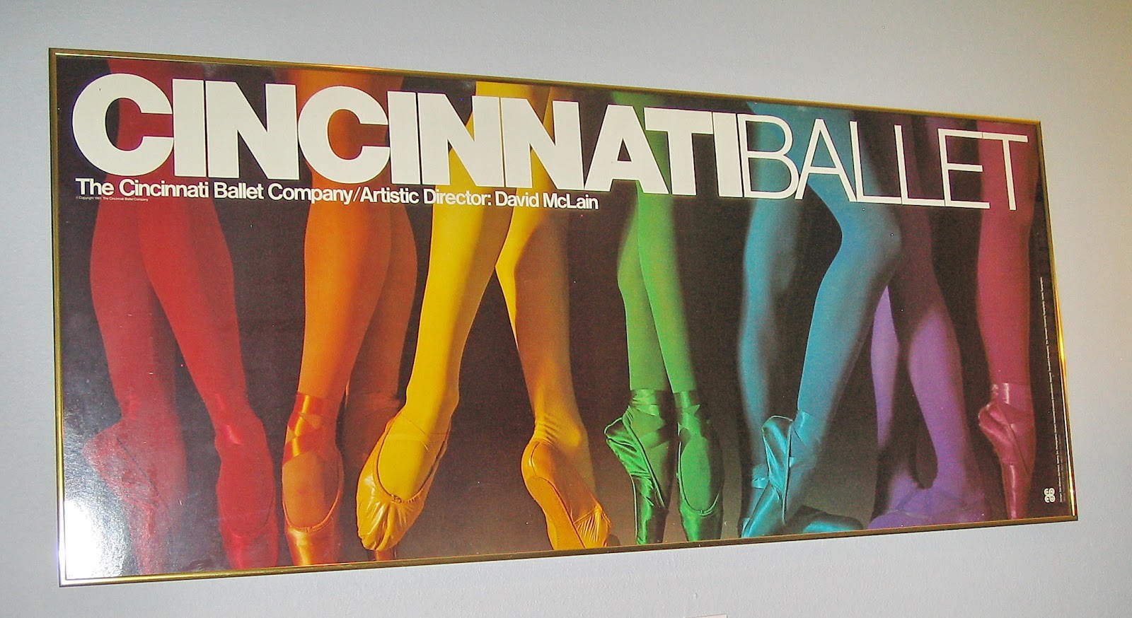 Eclectic items FOR SALE at Great Prices: Cincinnati Ballet Rainbow ...