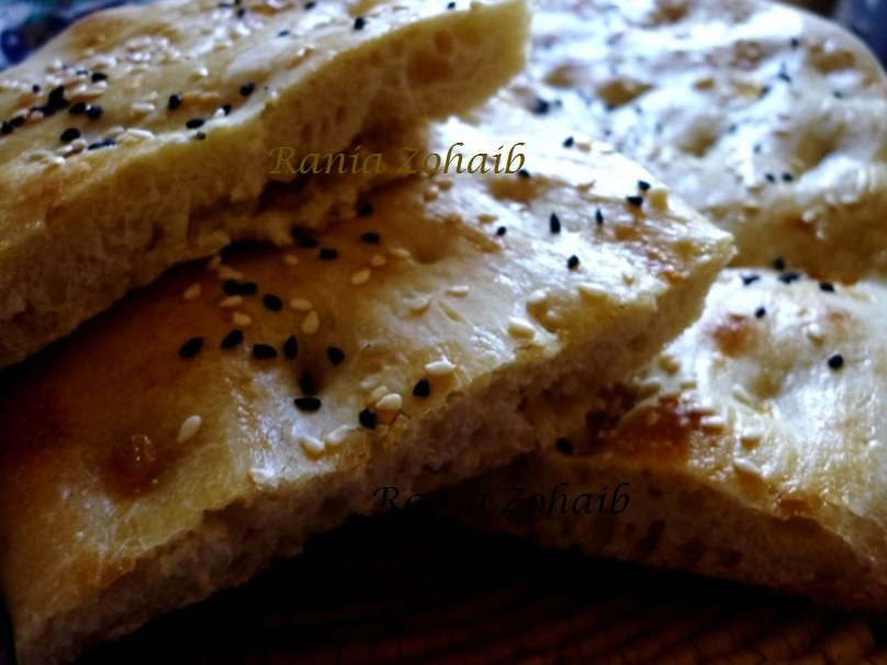 Rania @ Work with sugar'n spice: Turkish Naan (Türkisches Fladenbrot)