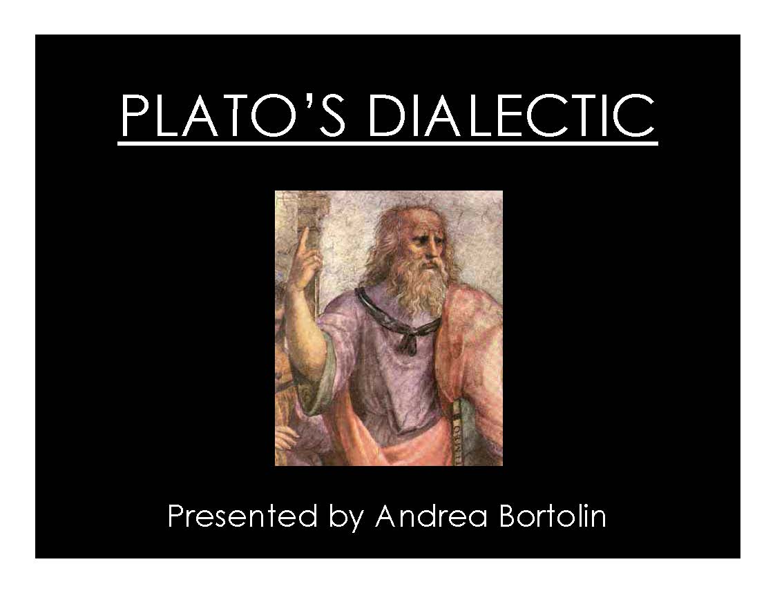 Rhetoric E-Portfolio: Plato's Dialectic