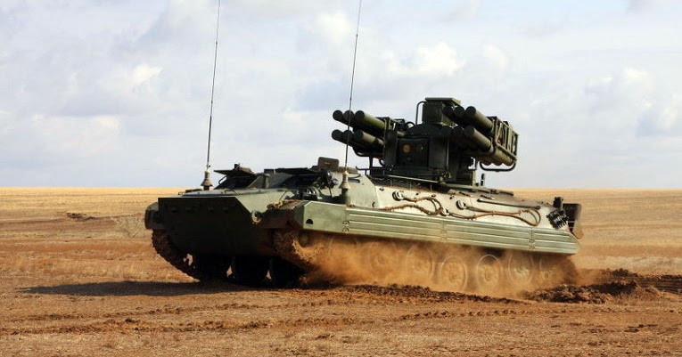 Military and Commercial Technology: Sosna tracked air defense system