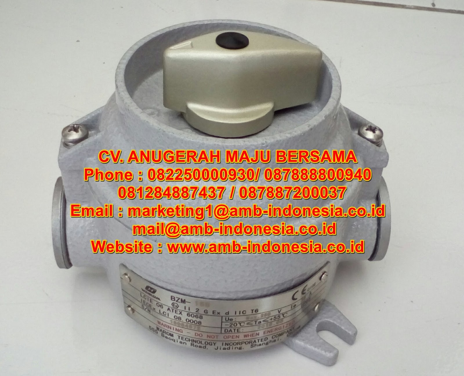 Warom Explosion Proof Electrical: Selector Switch Explosion Proof ...