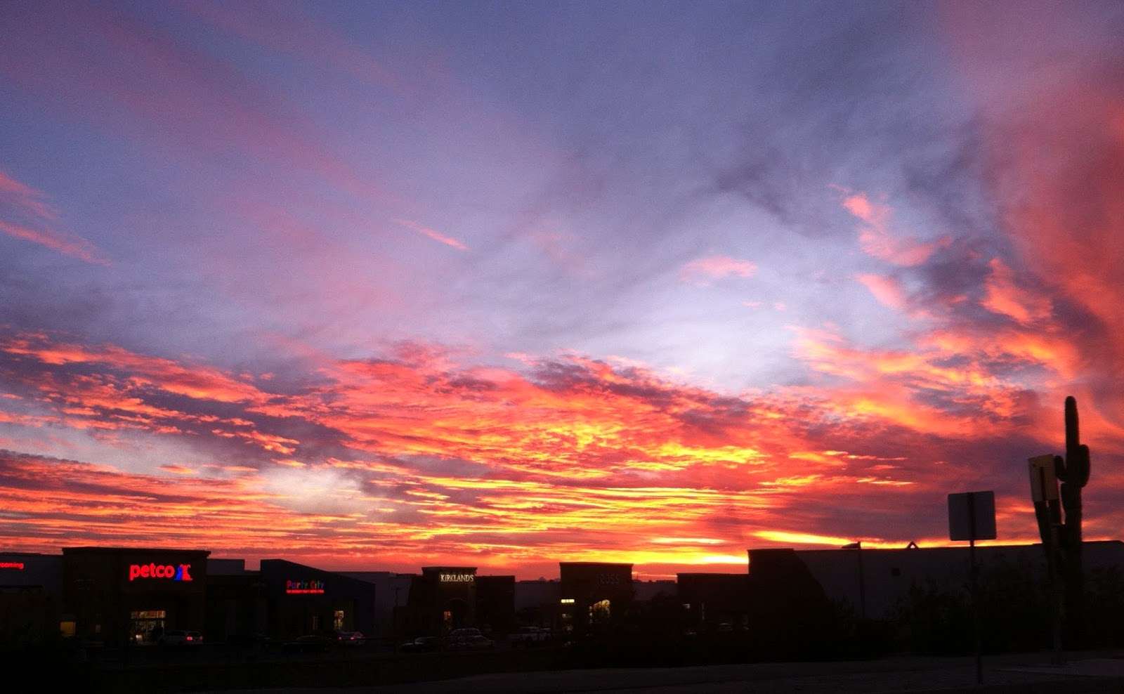 Tucson Daily Photo ~: Just another sunset in Tucson, AZ