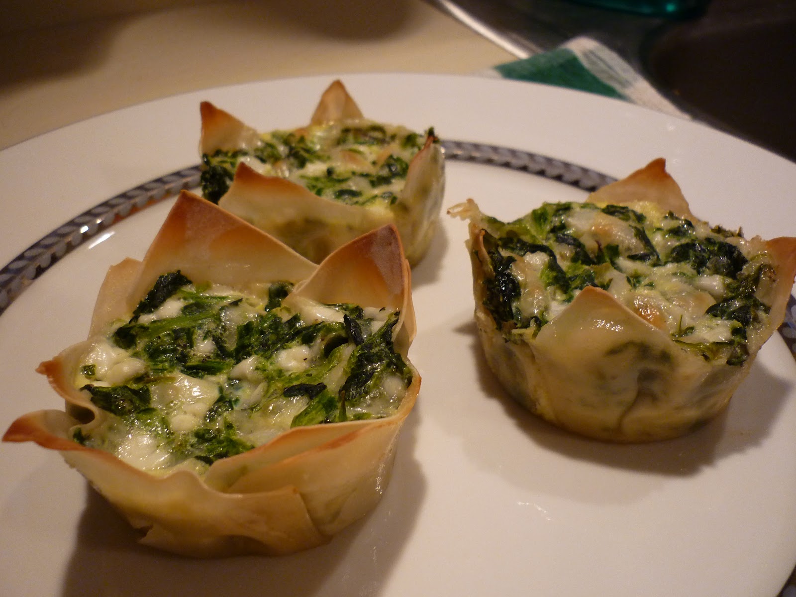 Skinny Spinach Mini Pie Recipe: Weightloss Recipes
