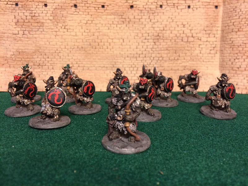 The Analogue Hobbies Painting Challenge: From KeithS: Orcs (64 points)