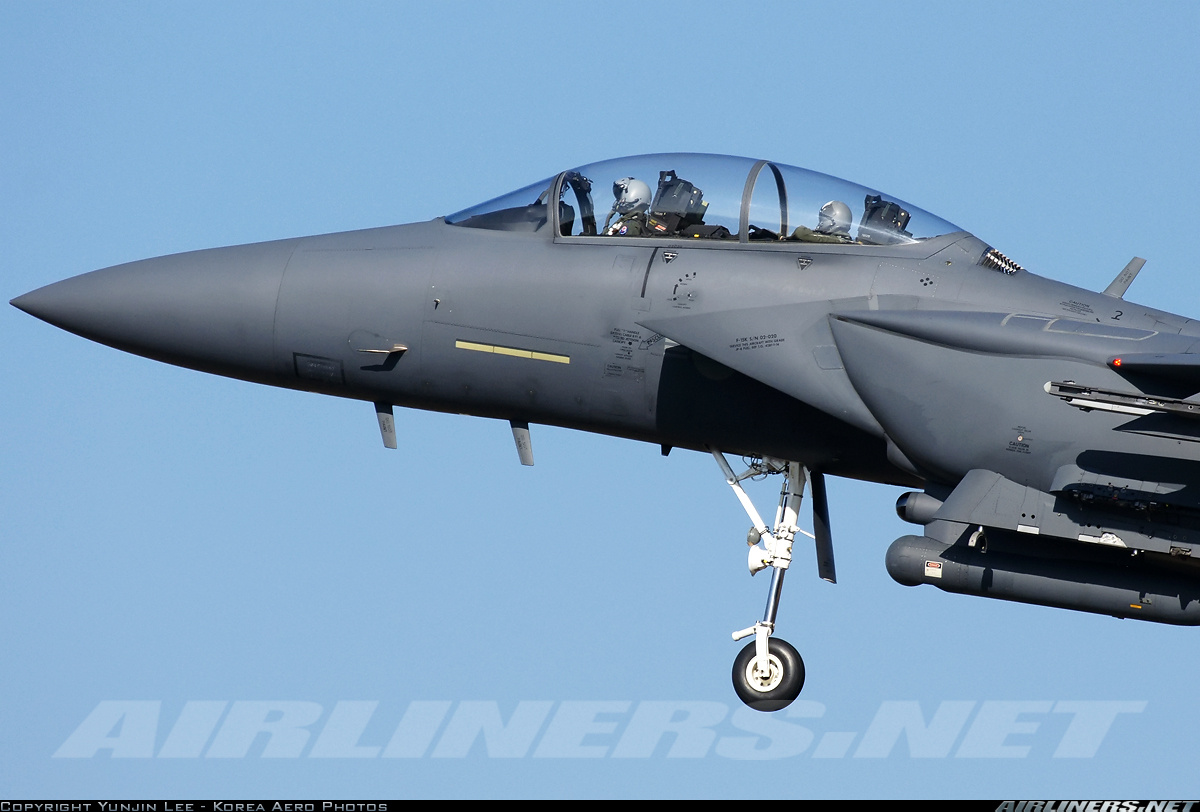 MILITARY: 대한민국 공군전투기 (F-15K)