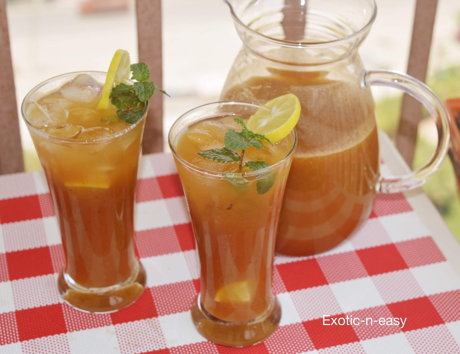 exotic-n-easy cooking: Stone Apple Squash (Bael ka Sharbat)