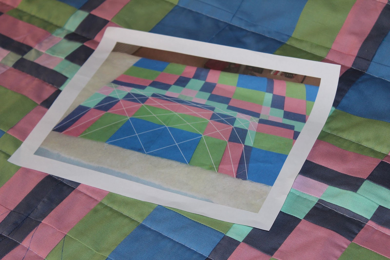 Quilts SB: My Quip – Test 40 Quilt Progress – Bacon Cola Basted Ham