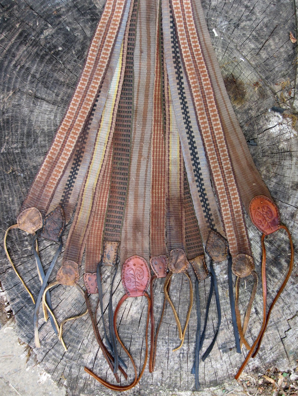 Ewing's Creek Pouches and Accoutrements: Powder Horn Straps