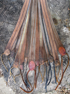 Ewing's Creek Pouches and Accoutrements: Powder Horn Straps