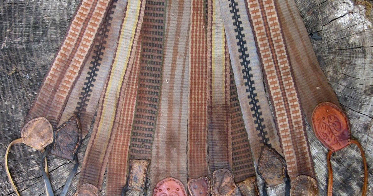 Ewing's Creek Pouches and Accoutrements: Powder Horn Straps