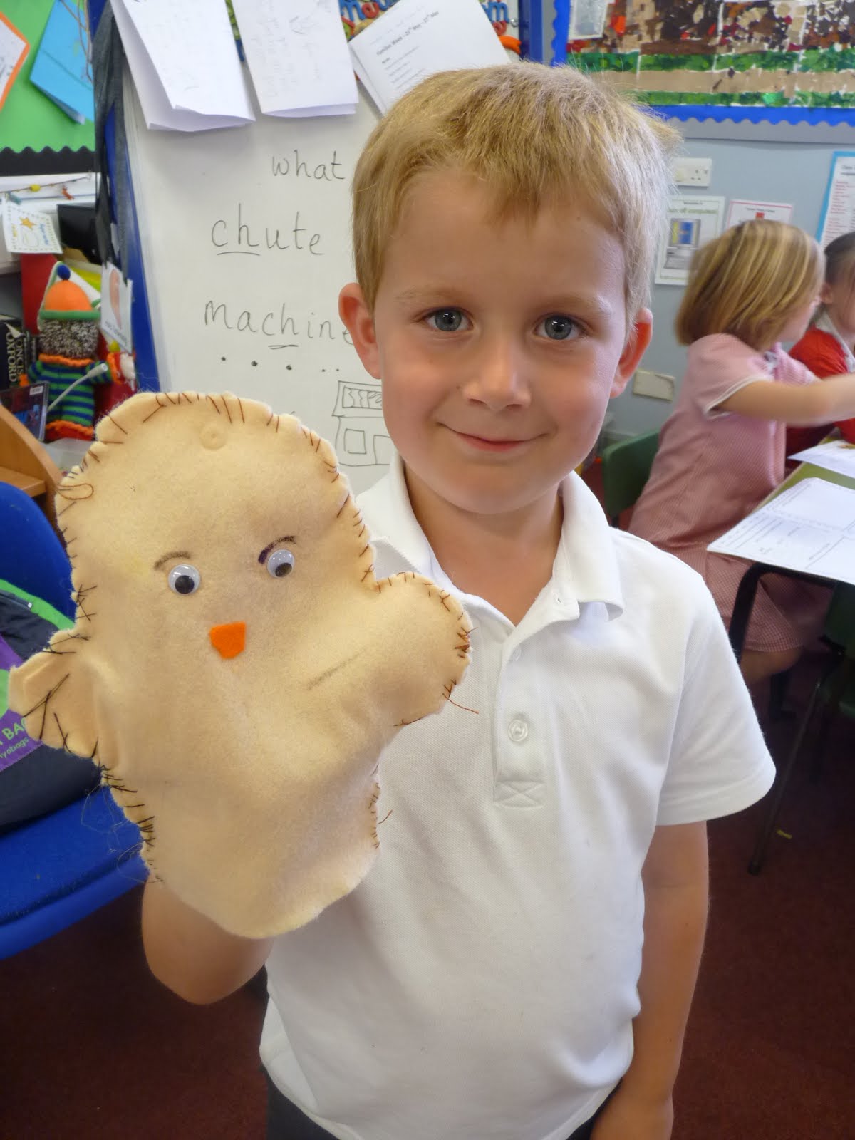 Welcome to the 2/1 classes!: Perfect puppets