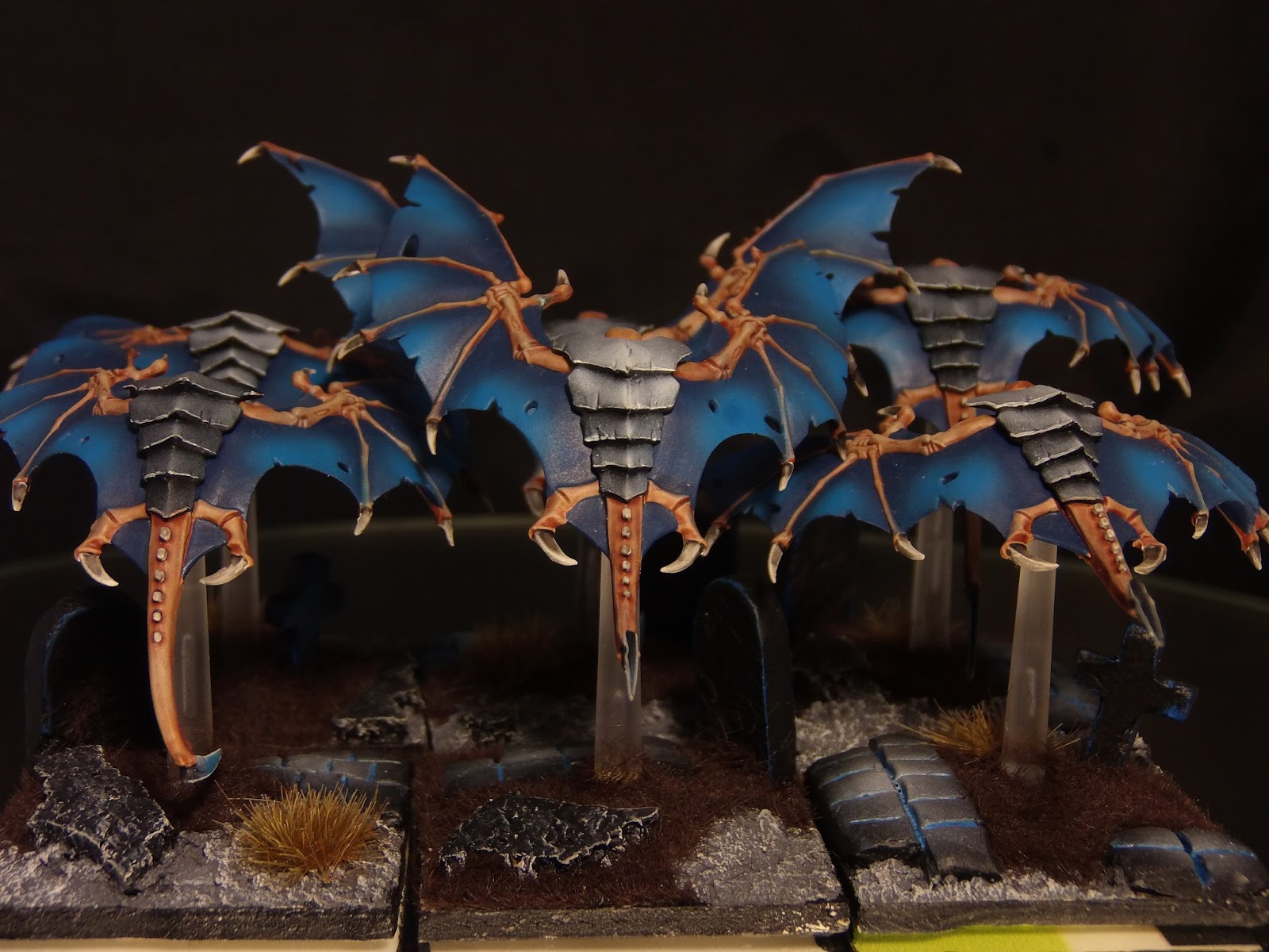 Miniature Painting Studio: Fell Bats conversion Vampire Counts