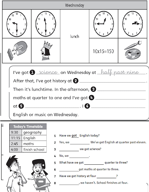 Close Your books, Please: 4th Grade - EXAM UNIT 1