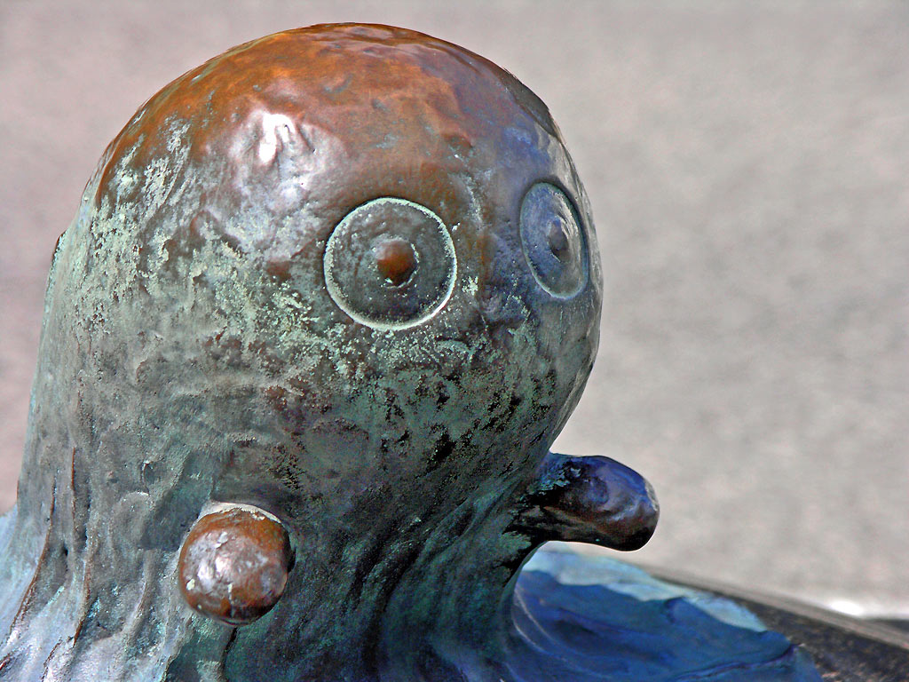 Monsters of Mythology: Umibozu - Contemporary Art [Drawing/Painting]