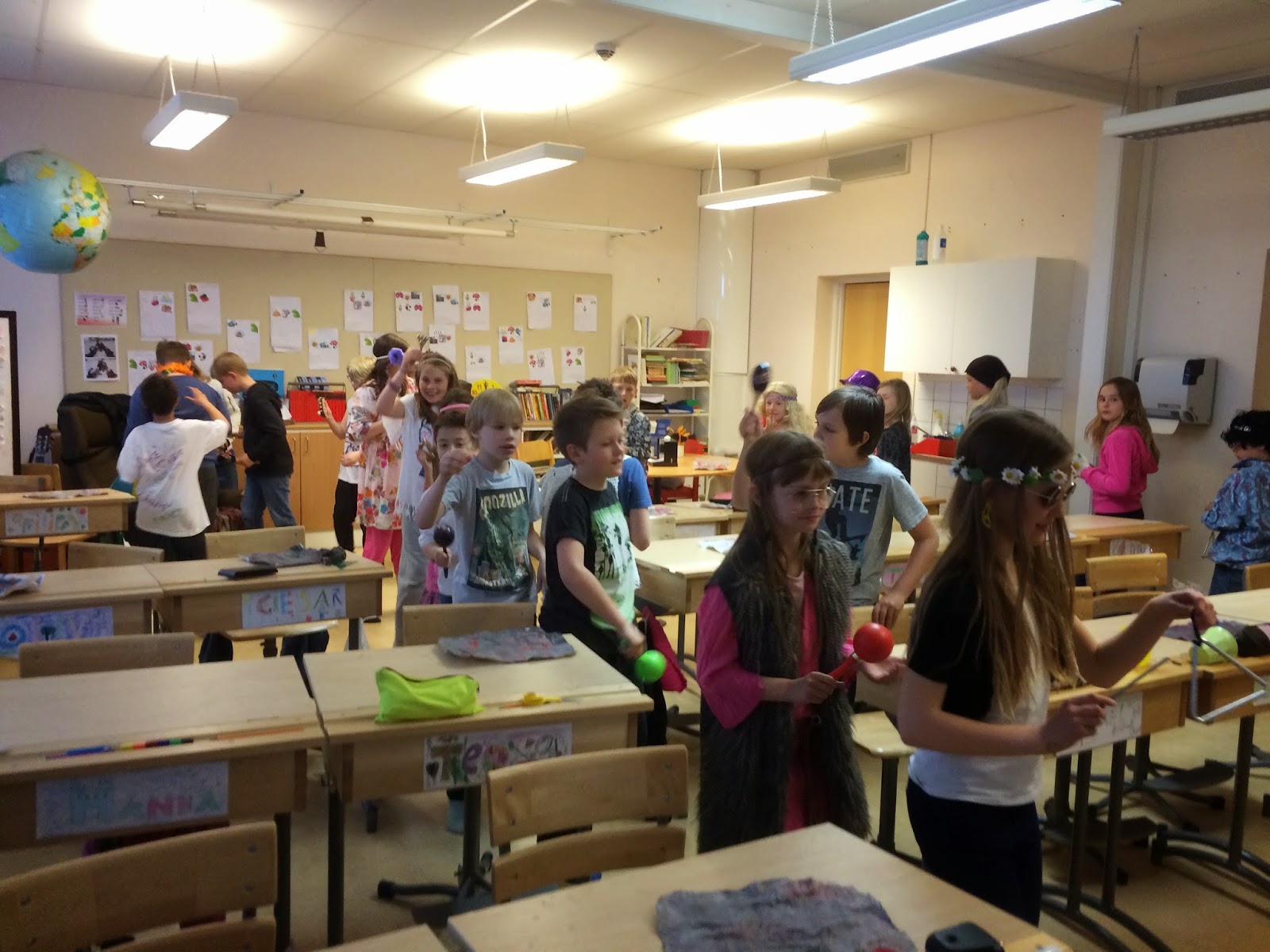 Vi i klass 3B på Almtunaskolan
