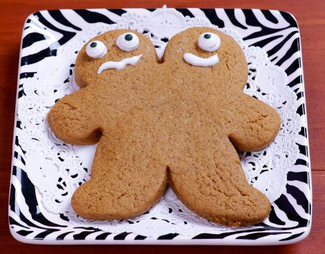 Photo Adventures: 2-Headed Gingerbread Man