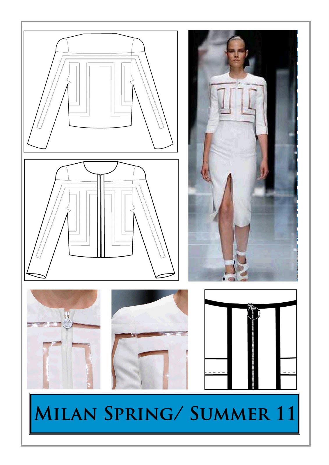 Fashion's Fade, Style is Eternal.: Technical Flats Booklet