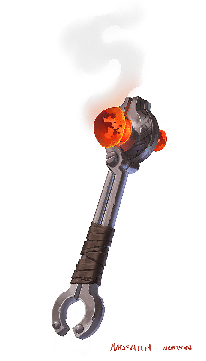 RLyonsArt: Mad Smith Intro from Darksiders 2