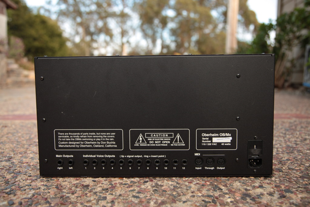 MATRIXSYNTH: Oberheim OB-MX 12 Voice Analog Synthesizer