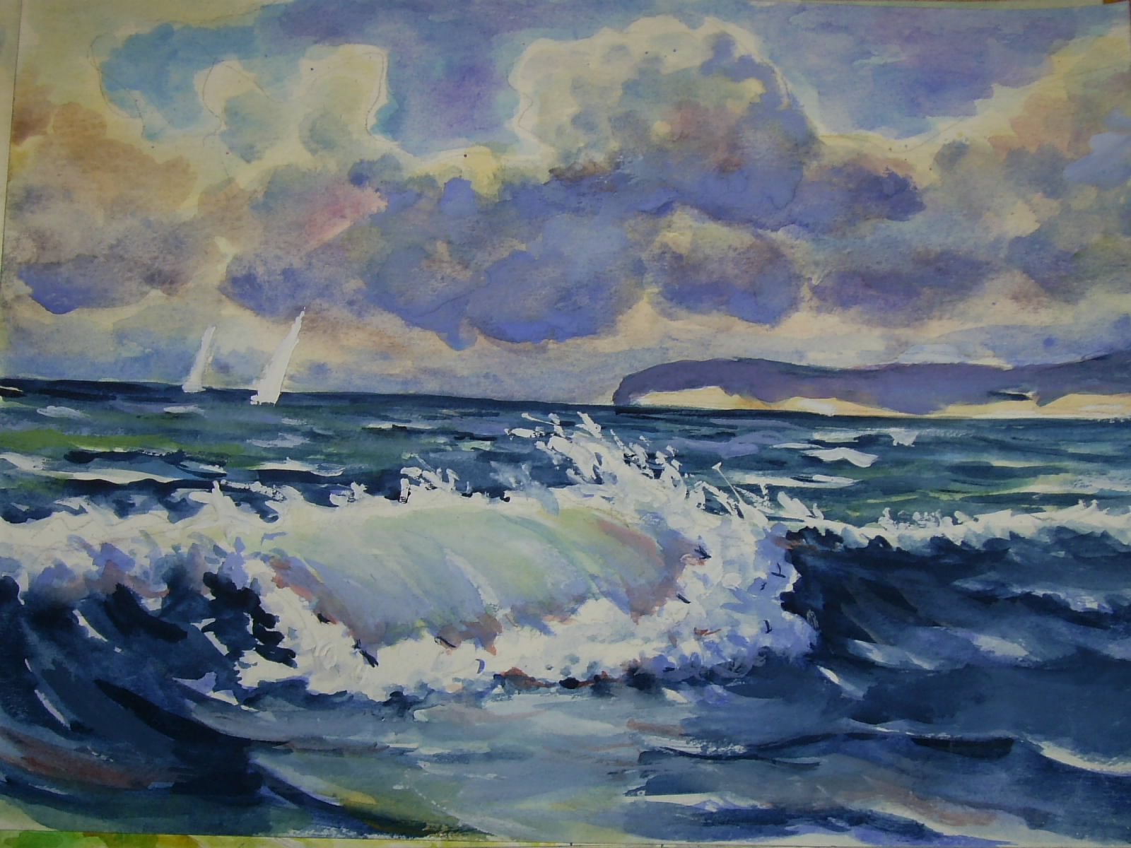 Akwarele krajobrazu: Akwarele-Galeria